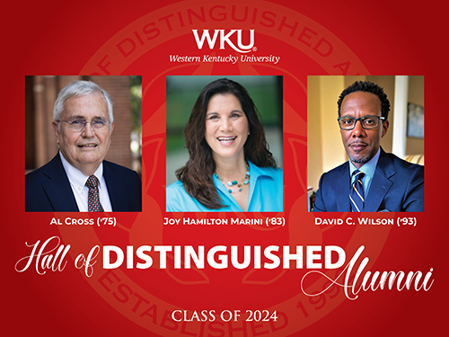 3 to join WKU's Hall of Distinguished | The WKU Parent & Family Portal